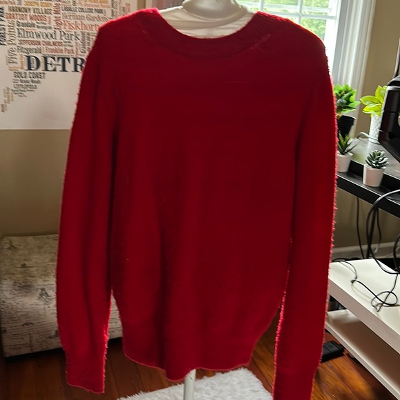 H&M | Sweaters | Hm Basic Red Sweater A Little Pilly But Still Cozy ...
